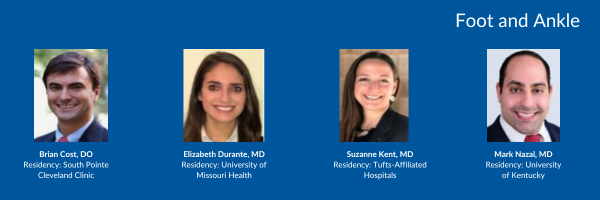 Welcome Our Incoming Duke Orthopaedic Surgery Fellows | Duke Department ...